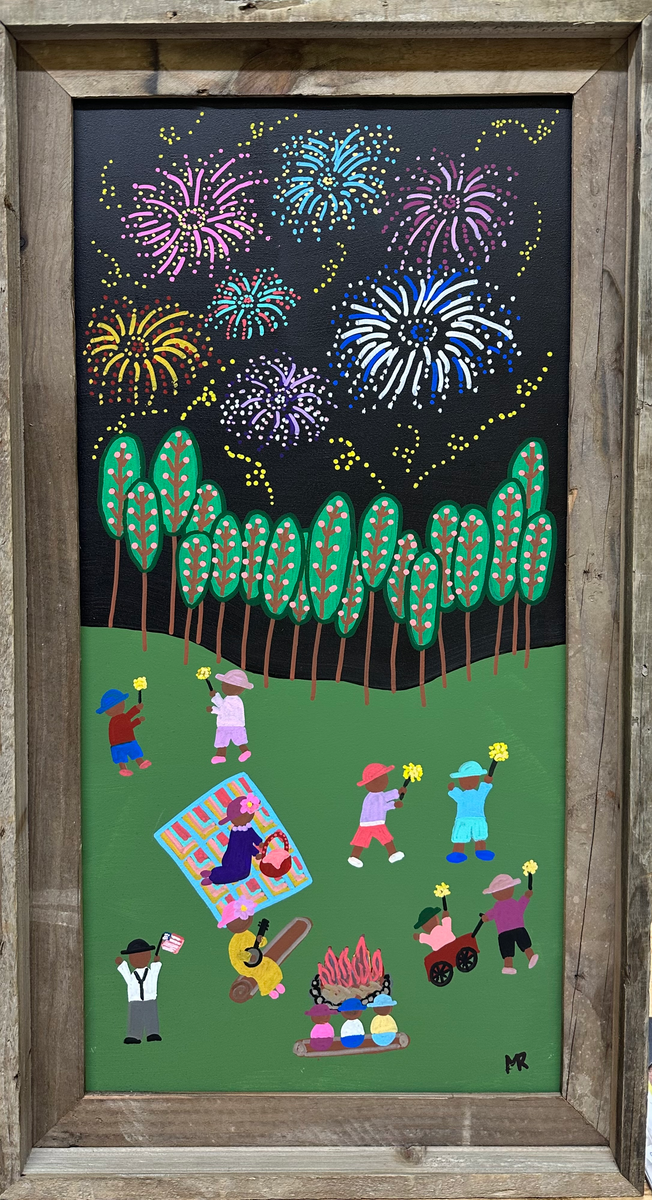 Fourth of July – Around Back At Rocky's Place