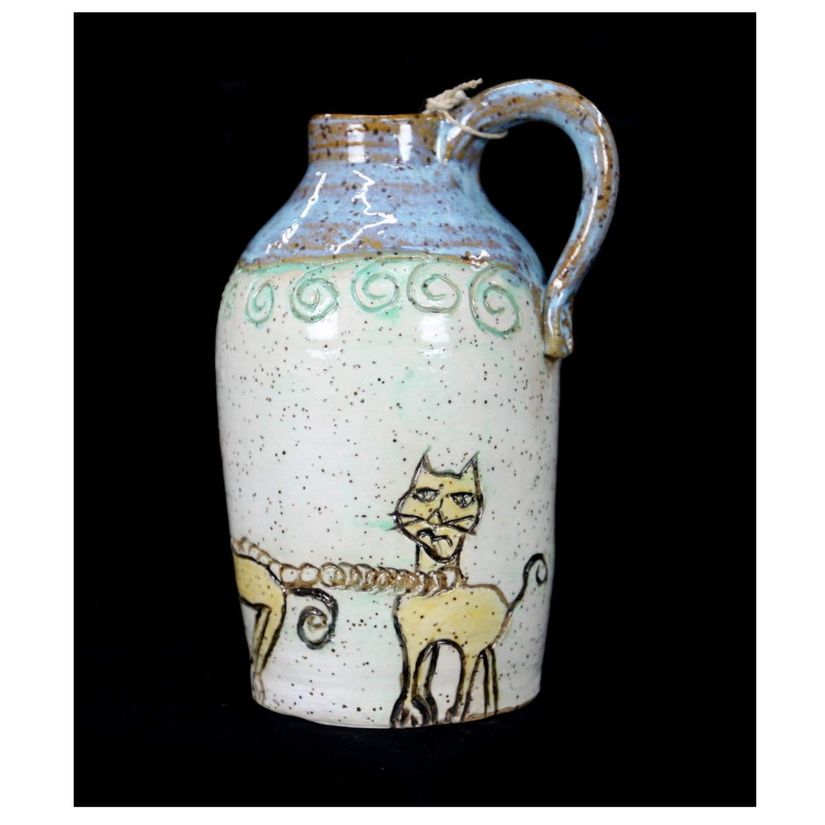 "Kitty Cat Jug" – Around Back At Rocky's Place